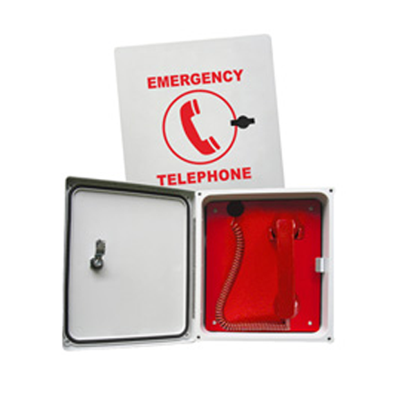Product: NEMA4 Enclosed Emergency Pool Phone with Handset & Coil Cord